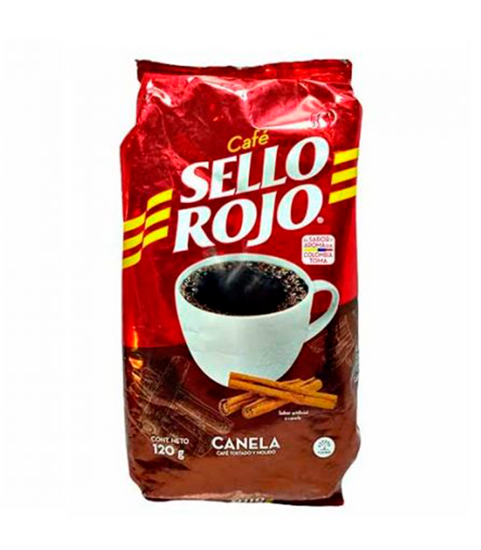 CAFÉ SELLO ROJO CANELA 120GR - La Granja